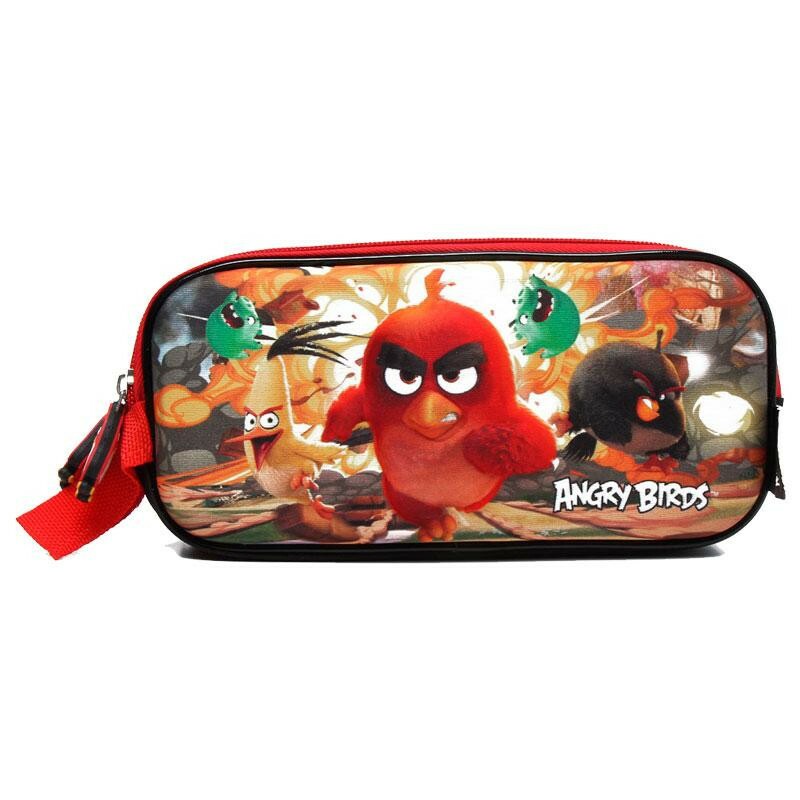 Estojo Escolar Angry Birds Duplo ABE800501 – Santino